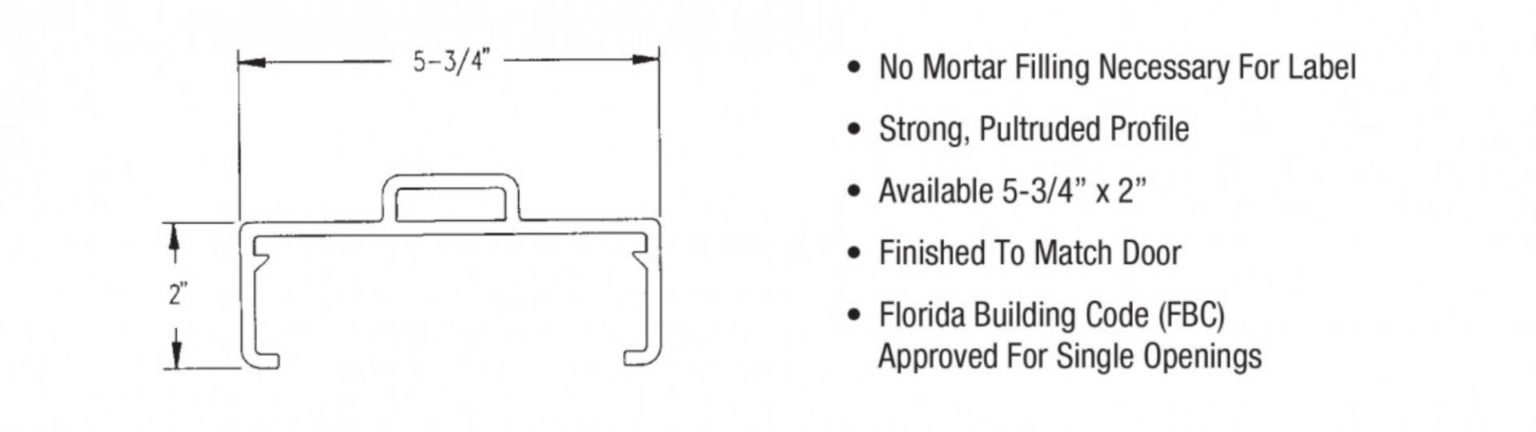 Fire Rated FRP Doors & Frames | CORRIM | Made in Oshkosh, WI